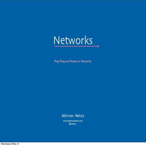 Networks | PPT
