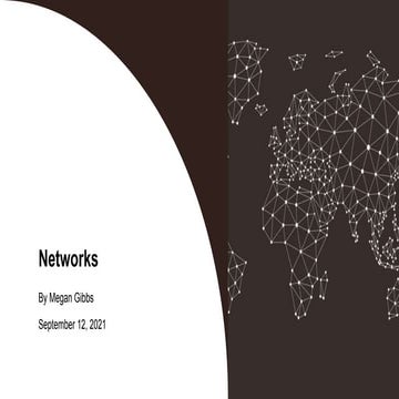Networks | PPT