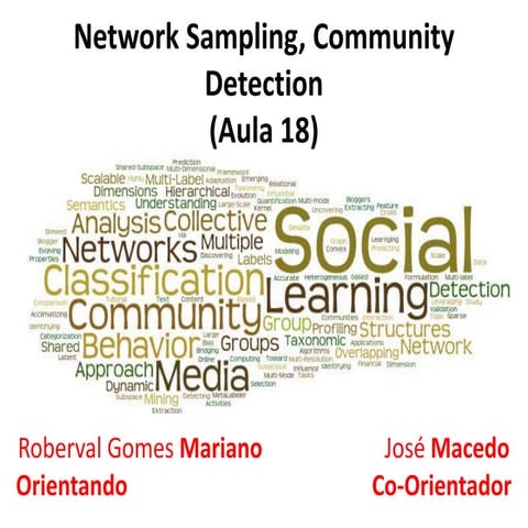 Entropy Based Algorithm For Community Detection In Augmented Networks 6528