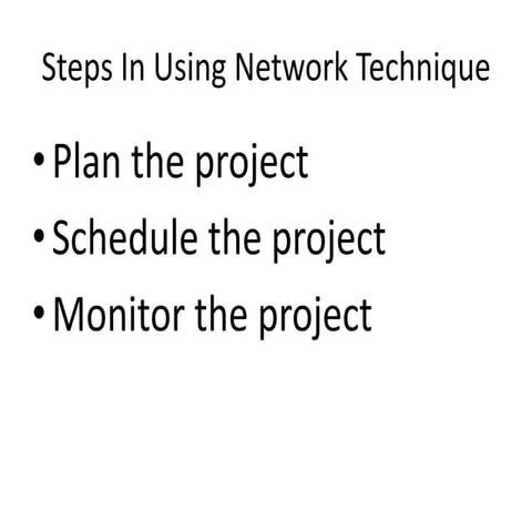 Network scheduling | PPTX
