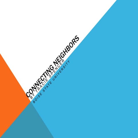 Networks: Connecting Neighbors | PPTX