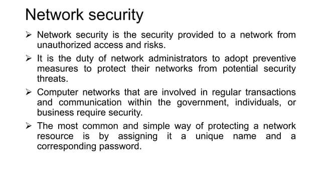 Network Security Model Pptx