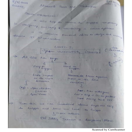 Network tools and techniques | PDF