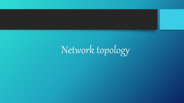 Network topology.ppt