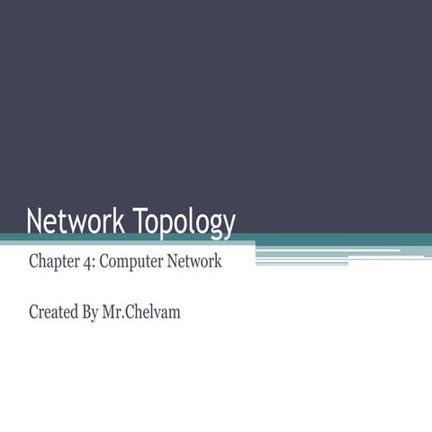Network Topology | PPTX