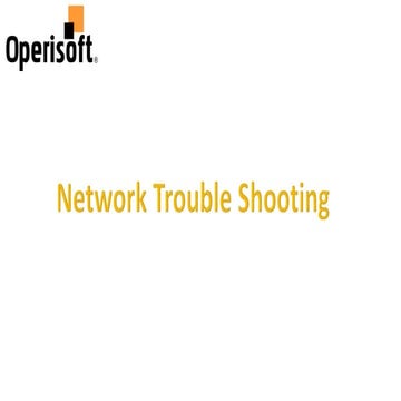 Network Troubleshooting.............pptx