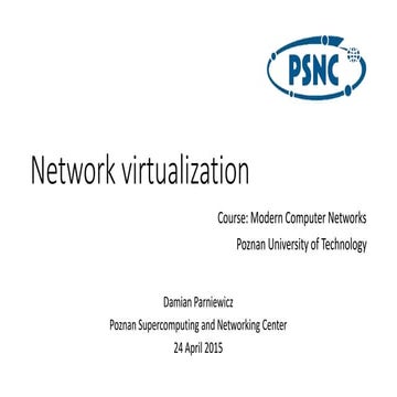 Network Virtualization Pptx Computer Networking Computing