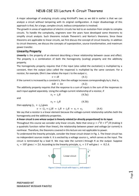 Norton's theorem | PDF | Computer Networking | Computing