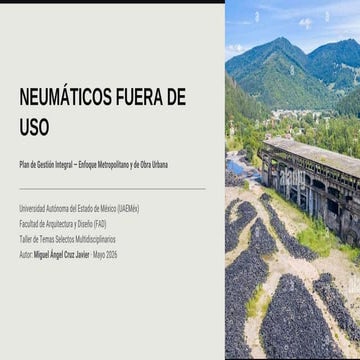 NEUMATICOS FUERA DE USO y SUS USOSSSSSSS | PDF