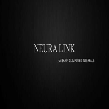 Neuralink - a brain computing interface that helps to unlock human ...