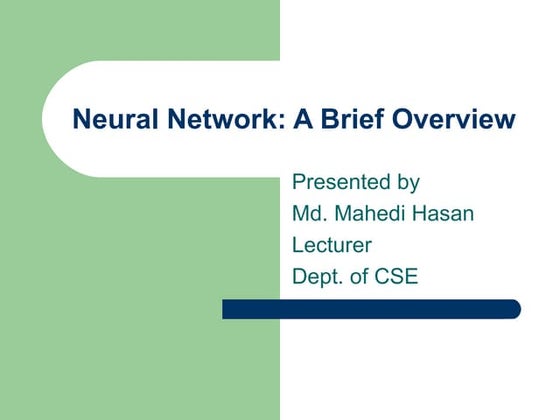 Ccs355 Neural Networks And Deep Learning Unit 1 Pdf Notes With Question 3082