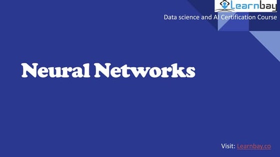 01 what is a neural network | PDF