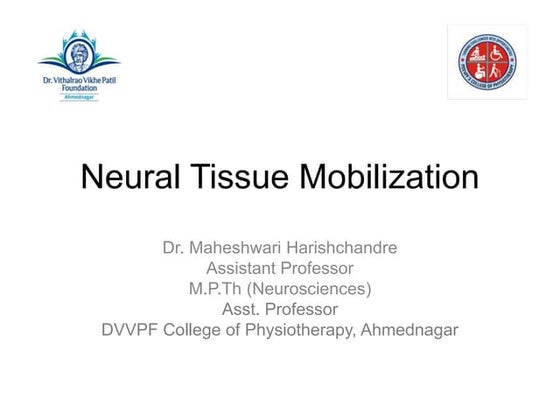 Neurodynamics & Mobilization of Lower Limbs | PPT
