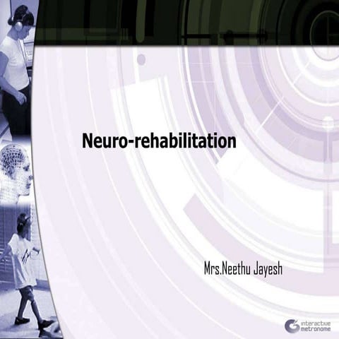 Neurological rehabilitation | PPTX