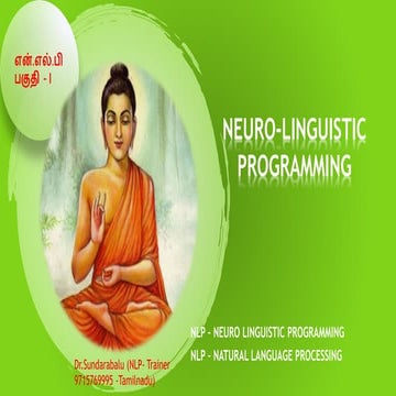 Neuro-linguistic programming | PDF