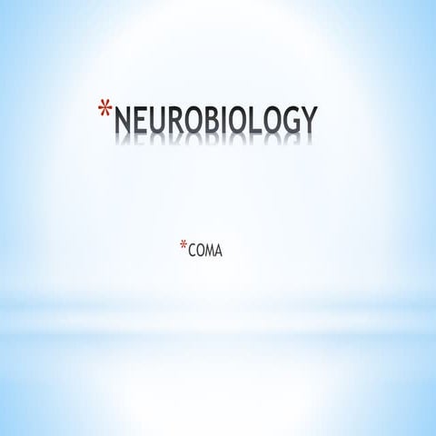 Neurobiology | PPTX