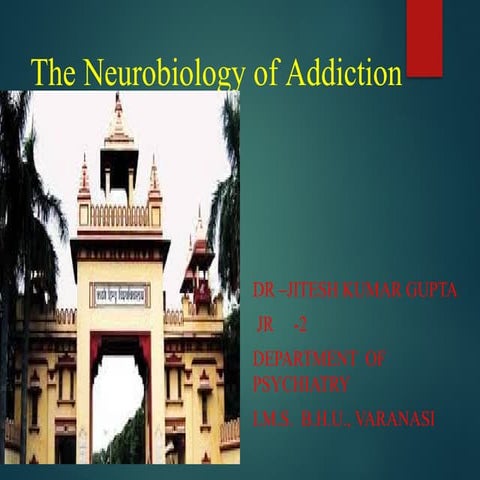 NEUROBIOLOGY OF ADDICTION.pptx 1 for pos | PPTX