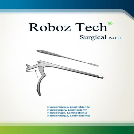 neurosurgery instruments Roboz Tech Pakisatn | PDF