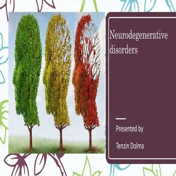 NEURODEGENERATIVE DISORDERS | PPTX