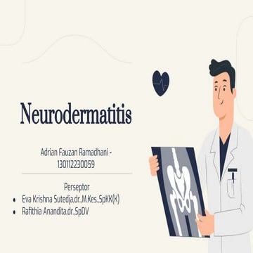 Neurodermatitis.pemebalajaran materi dv | PDF