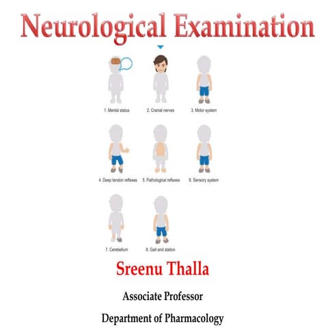 Neuro examination | PPT