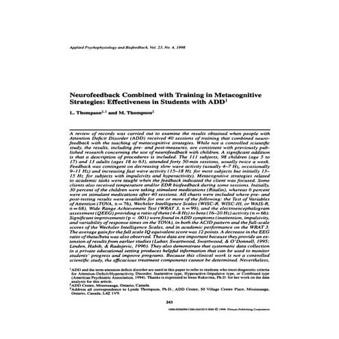 Case Study Adhd Pptx