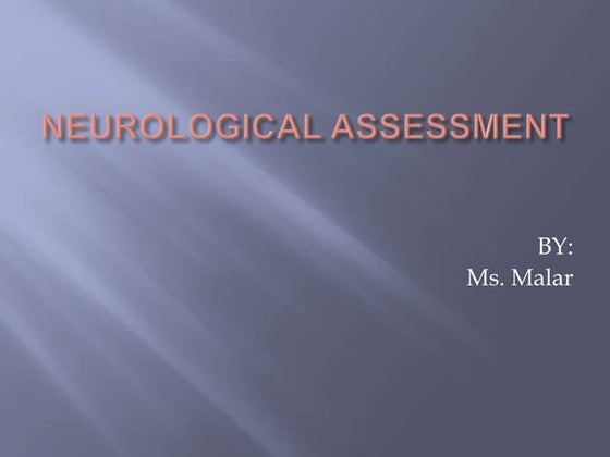 Mini mental status examination | PPT