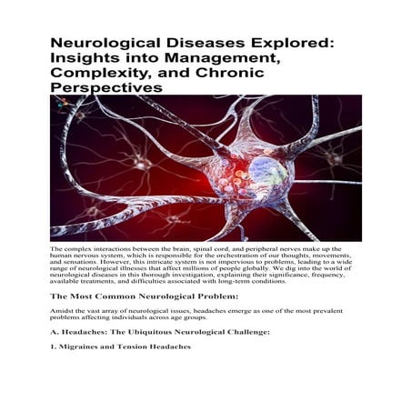 Neurological Diseases: Problems, Diseases & Treatment | The ...
