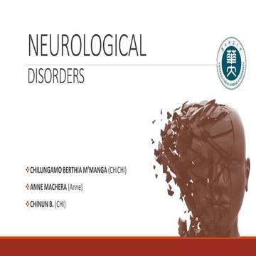 Adult neurogenic communication disorders etiologies of communication ...