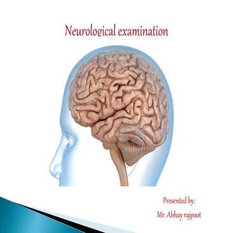 Neurological Examination | PPTX