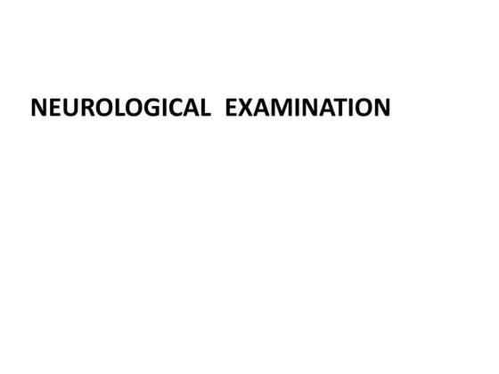 Neurological Assessment (1).pptx physiotherapy | PPT