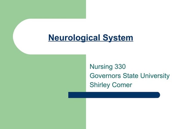 Neurological Assessment (1).pptx physiotherapy | PPT