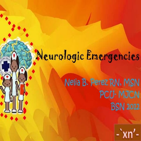 Neurologic emergencies | PPTX
