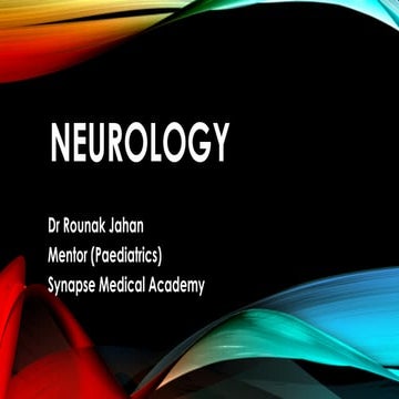 Neurology by dr shahriar kabir riad. Bsmmu | PPT