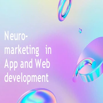 Neuro marketing.pptxrdfnchvfchjhrecfkj drj | PPTX