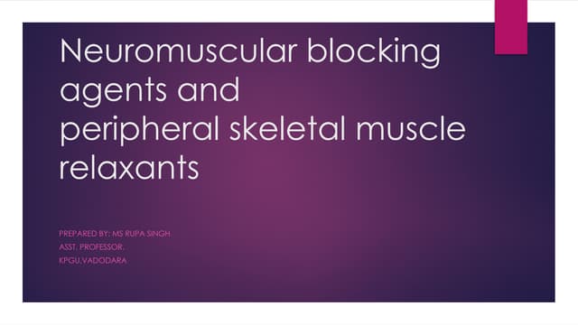 PHARMACOLOGY OF DRUGS ACTING ON PERIPHERAL NERVOUS SYSTEM.pptx