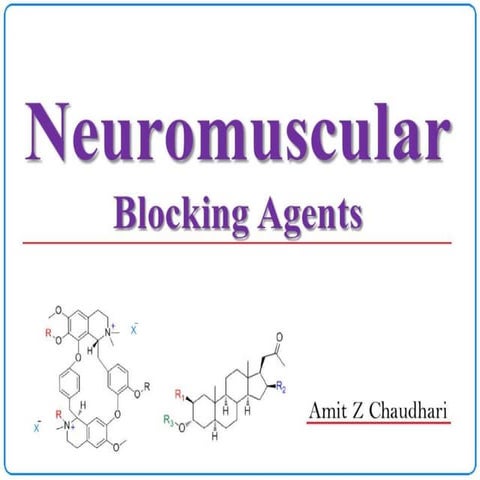 Neuromuscular blocking agents and ganglionic blockers | PPTX