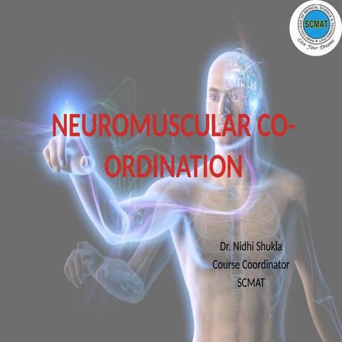 NEUROMUSCULAR CO-ORDINATION IN EXERCISE THERAPY | PPTX