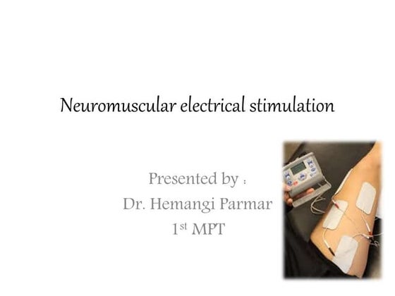 Electromyography | PPT