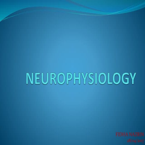 Neurophysiology | PPT