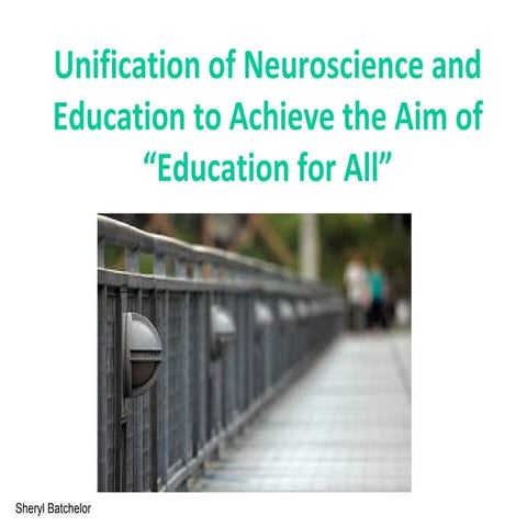 Neuroscience & education | PPT