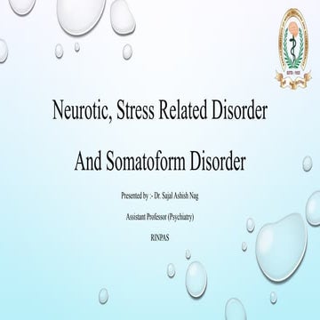 neurotic disorder presentation in psychiatry.pptx