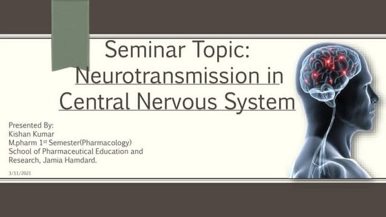 Coordination and Response: The Nervous System | IGCSE Biology | PPT