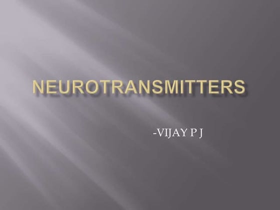 Transmission of nerve impulses | PPT | Brain and Nervous System ...