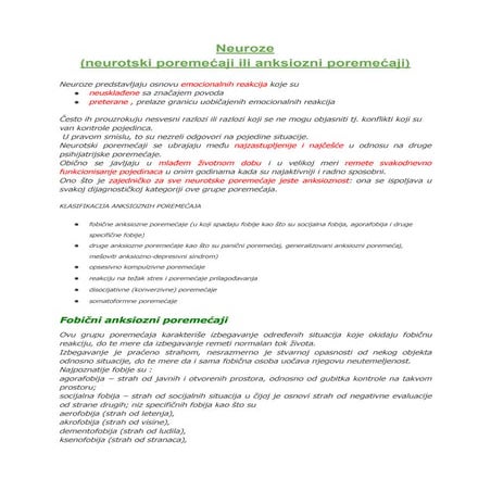 Neuroza | PDF