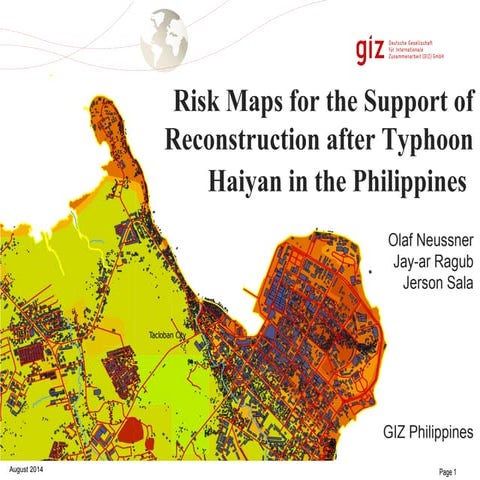 Hydrometeorological Hazard Maps in the Philippines.ppt
