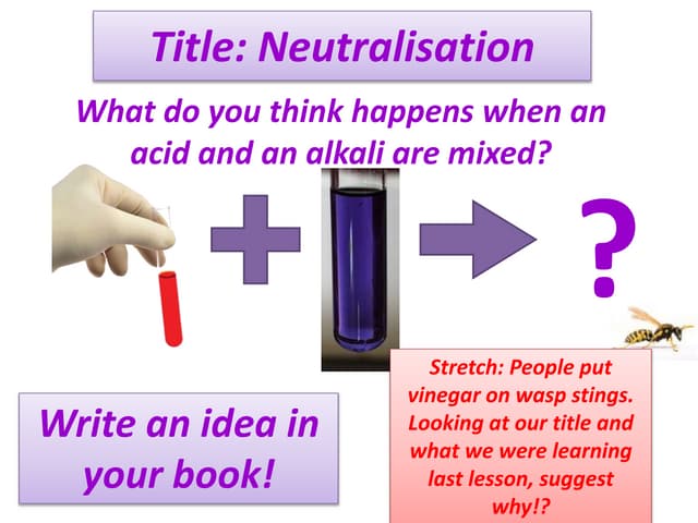 Acids, Bases and Neutralization | PPTX
