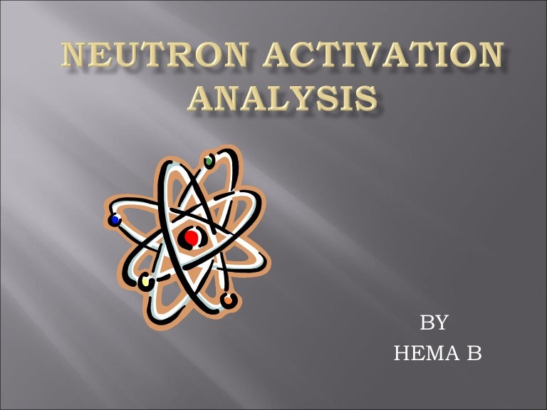 Neutron activation analysis