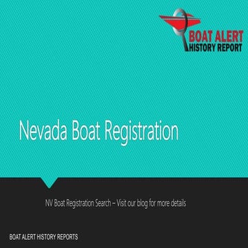 New jersey boat registration | PPTX