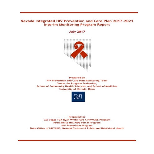 Nevada integrated hiv prevention and care plan 2017 2021 interim ...